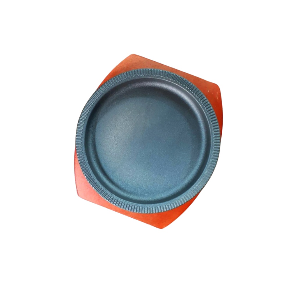 SIZZLING PLATE BROWN SM (INNER DIAMETER 7 ) | Titus Stores